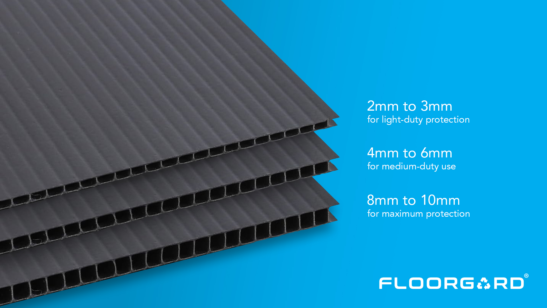 Guide to Floorgard Corry Board Thickness