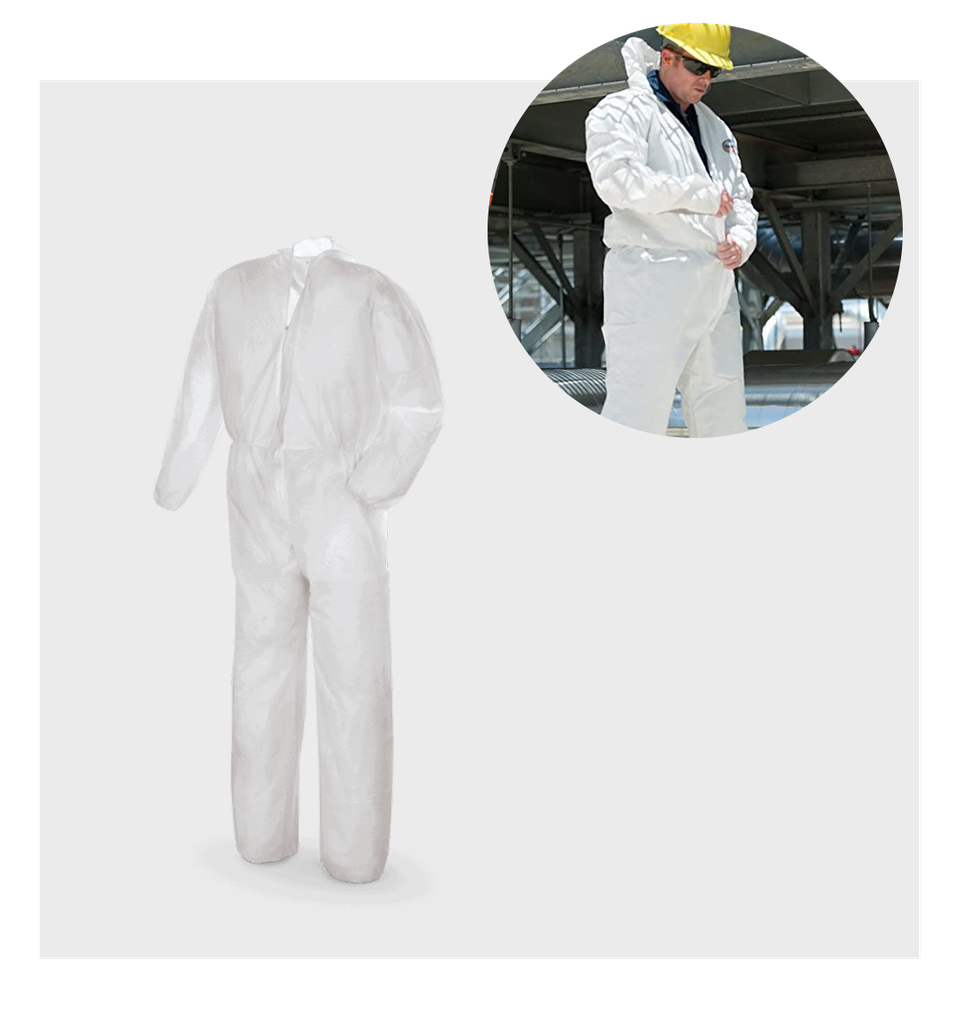 Heavy Duty Disposable Coveralls - Available for Same Day Dispatch